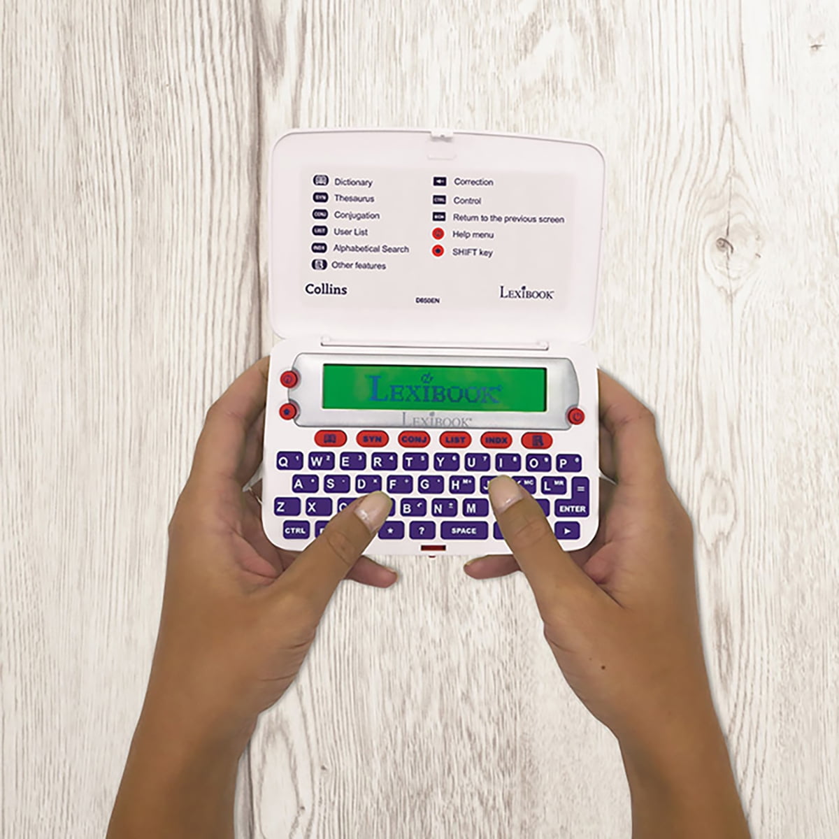 Lexibook Collins® English Electronic Dictionary with Thesaurus - D850EN ...