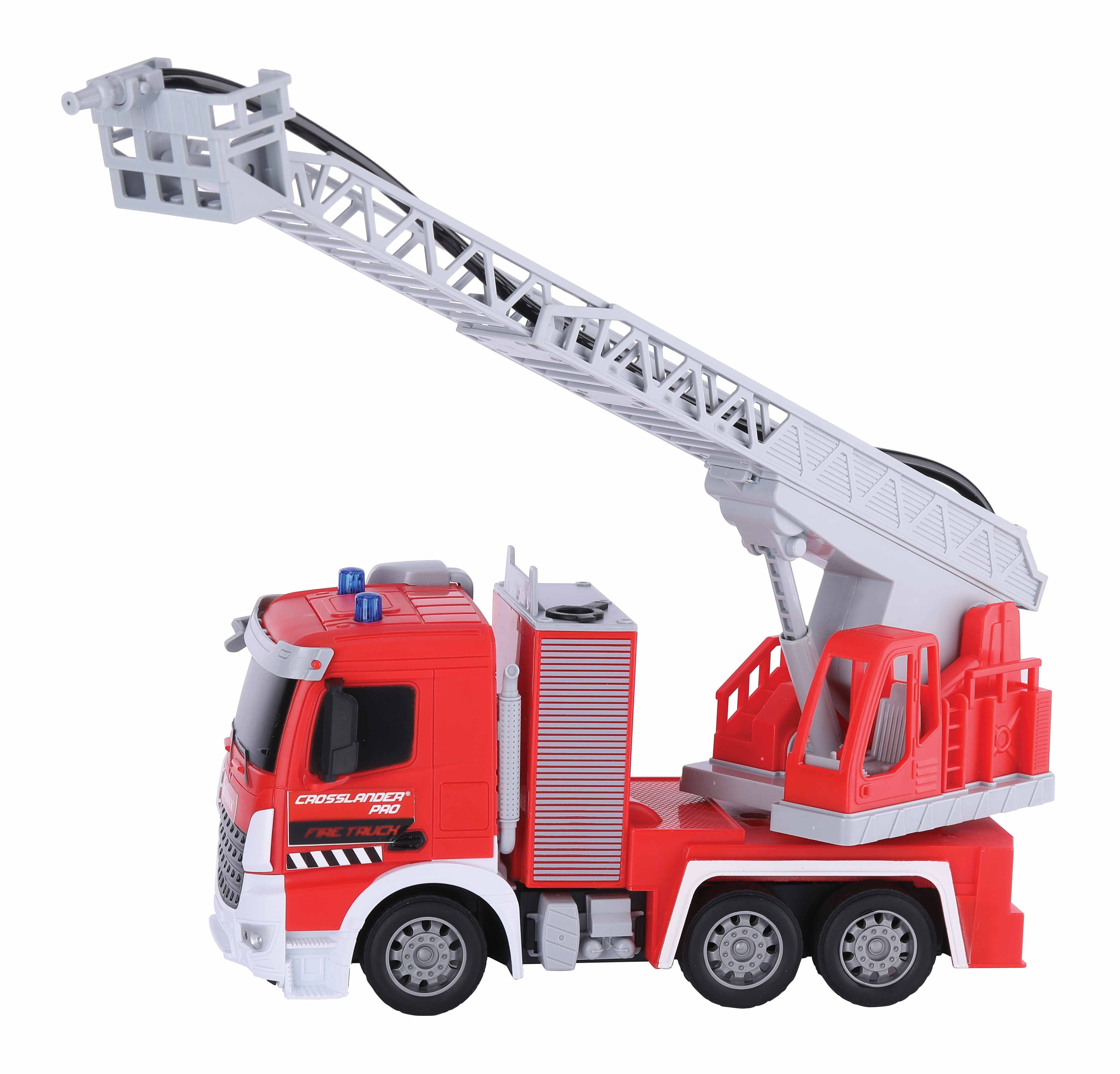 LEXiBOOK Crosslander® pro, RC Fire Truck, Remote Controlled fire Truck ...