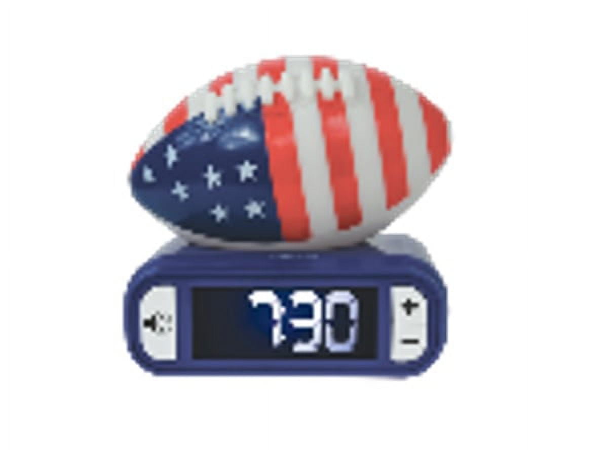 Lexibook Digital alarm clock with 3D American football night light and ...