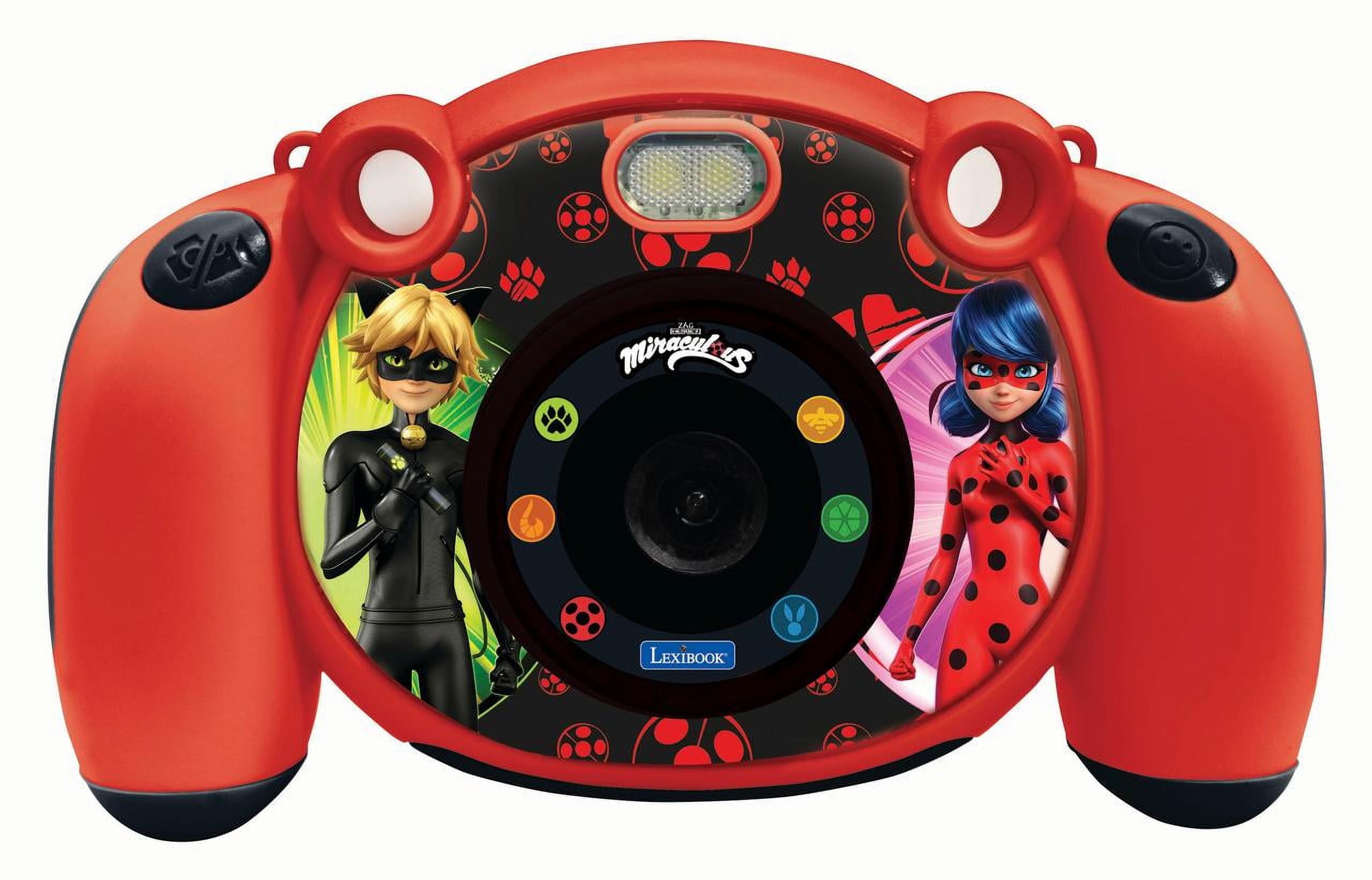 Lexibook Miraculous digital HD Camera with SD card - DJ080MI - Walmart.com