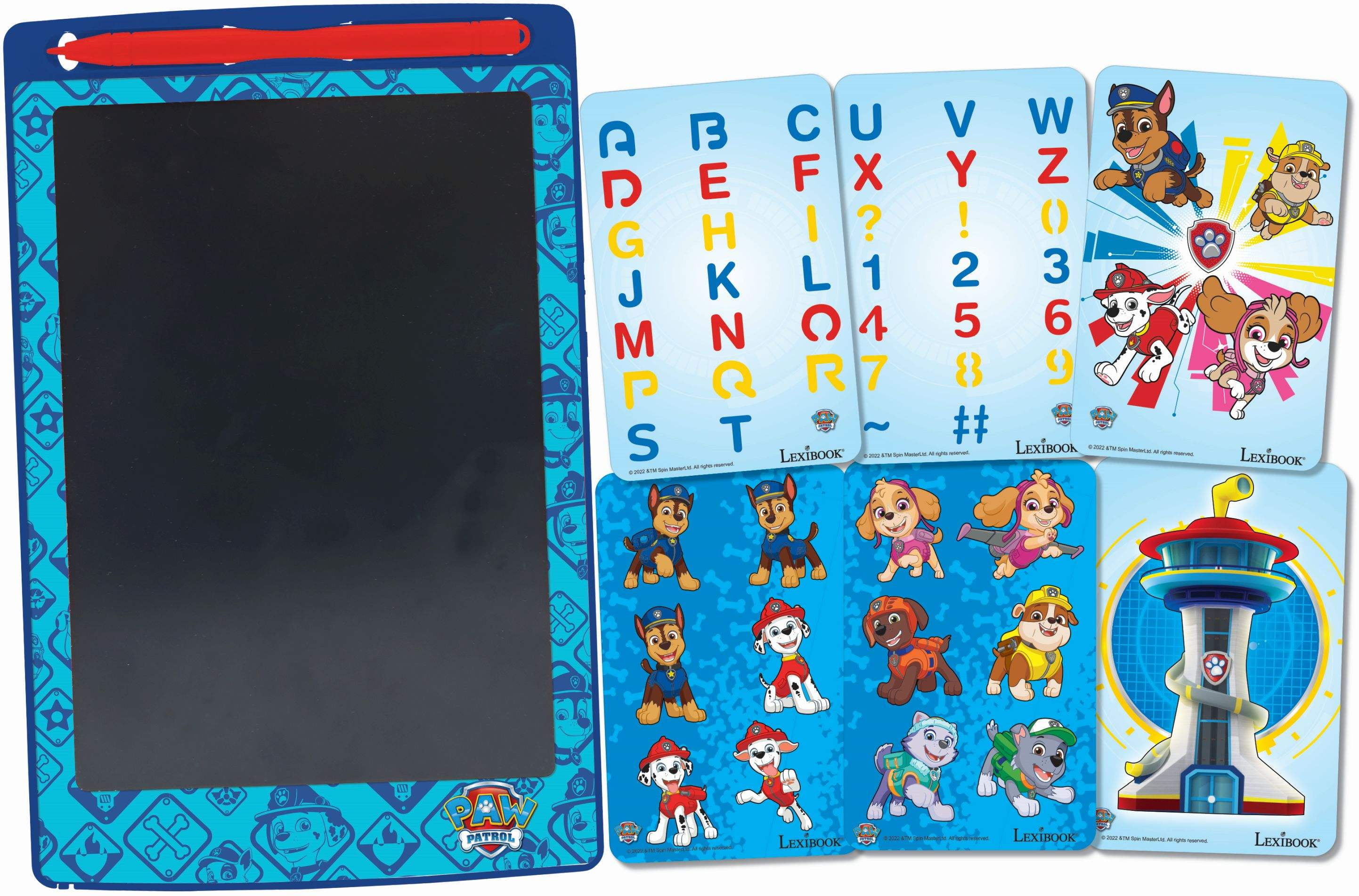 Lexibook Paw Patrol E-ink Magic Tab with stencils - CRT10PA - Walmart.com