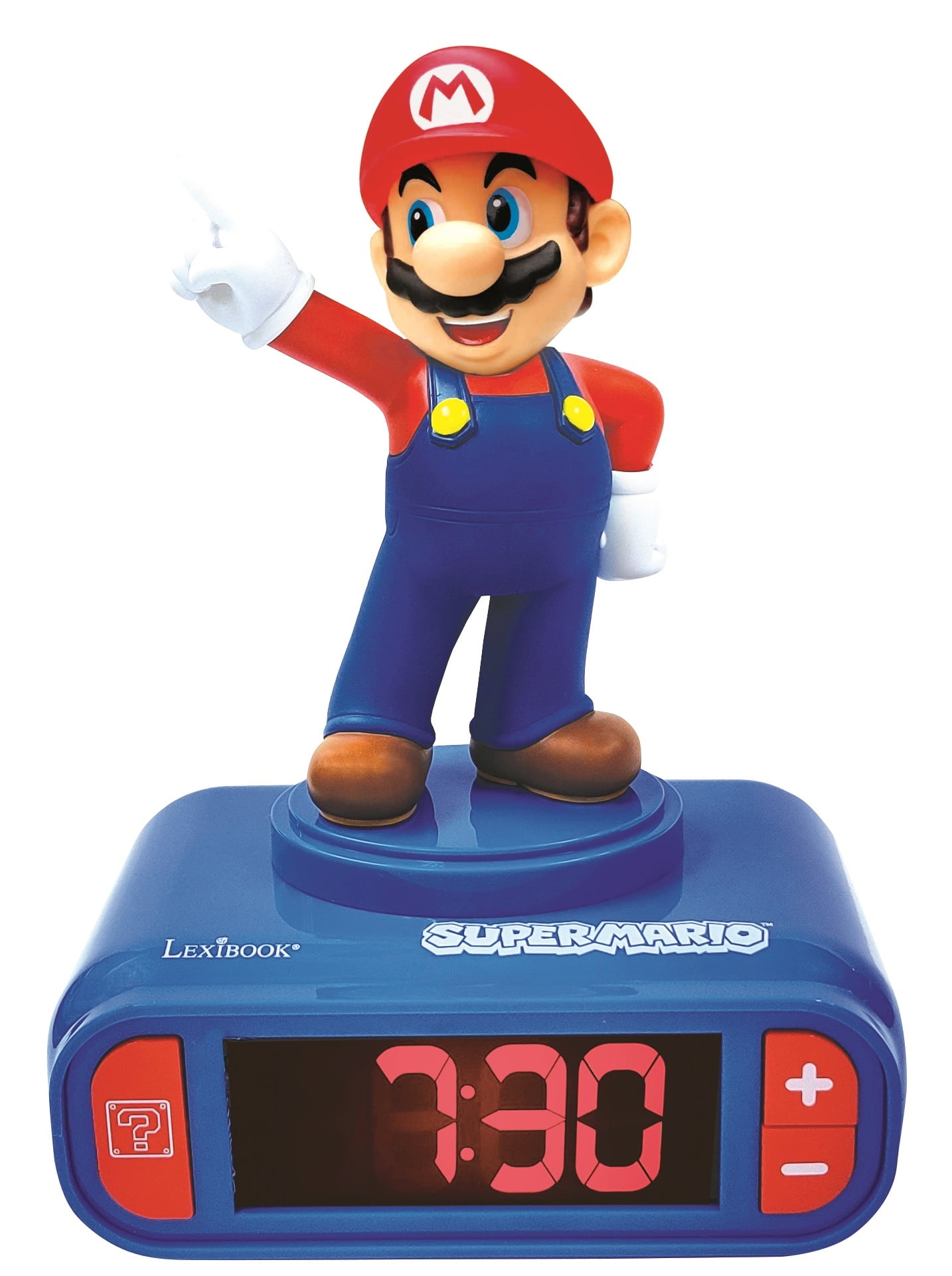 Lexibook Super Mario Alarm Clock with sounds - RL800NI - Walmart.com