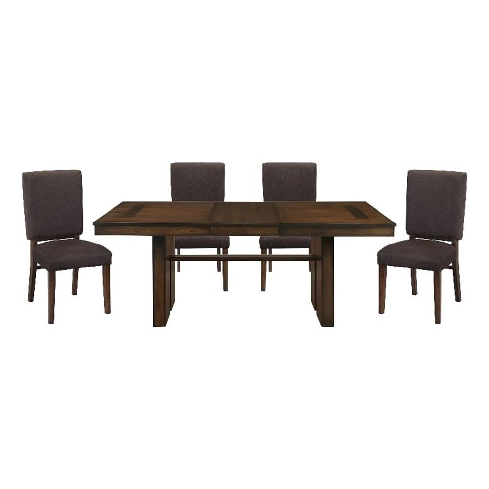 Lexicon Sedley 5-Piece Contemporary Wood and MDF Board Dining Set in ...