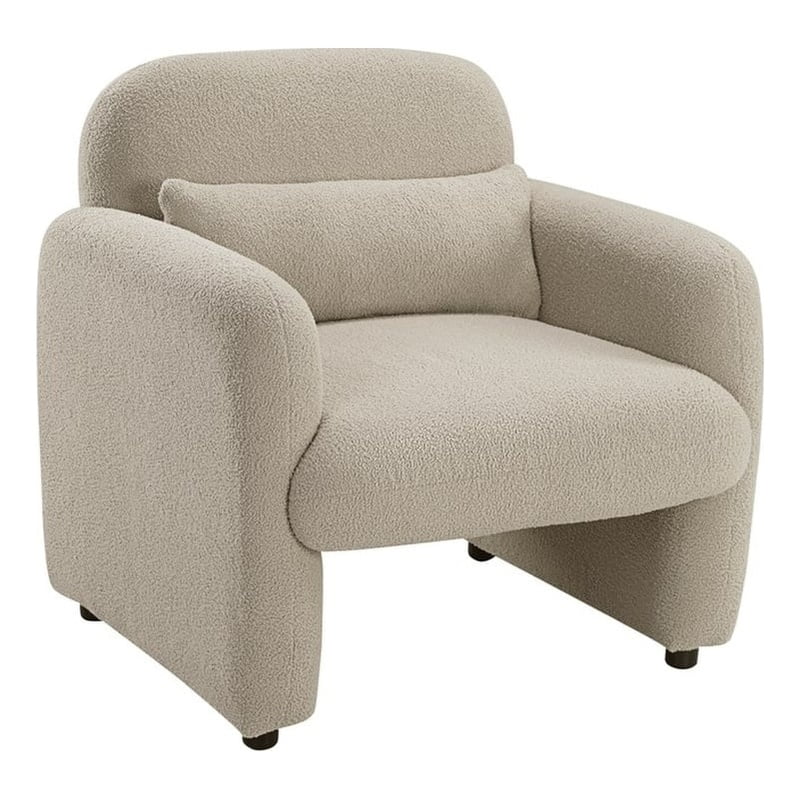 Lexicon Bonham Boucle Accent Chair in Taupe - Walmart.com