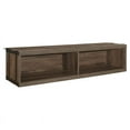Lexicon Danio Modern Wood 2-Shelf Bridge in Rustic Natural - Walmart.com