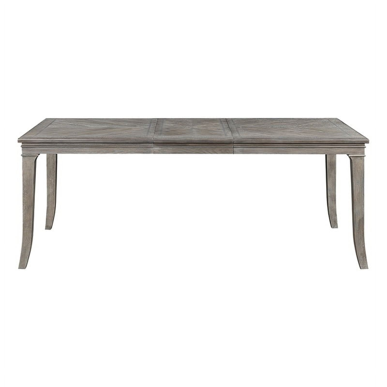 Lexicon Garner 78 inch Wood Dining Room Table in Brown Gray - Walmart.com