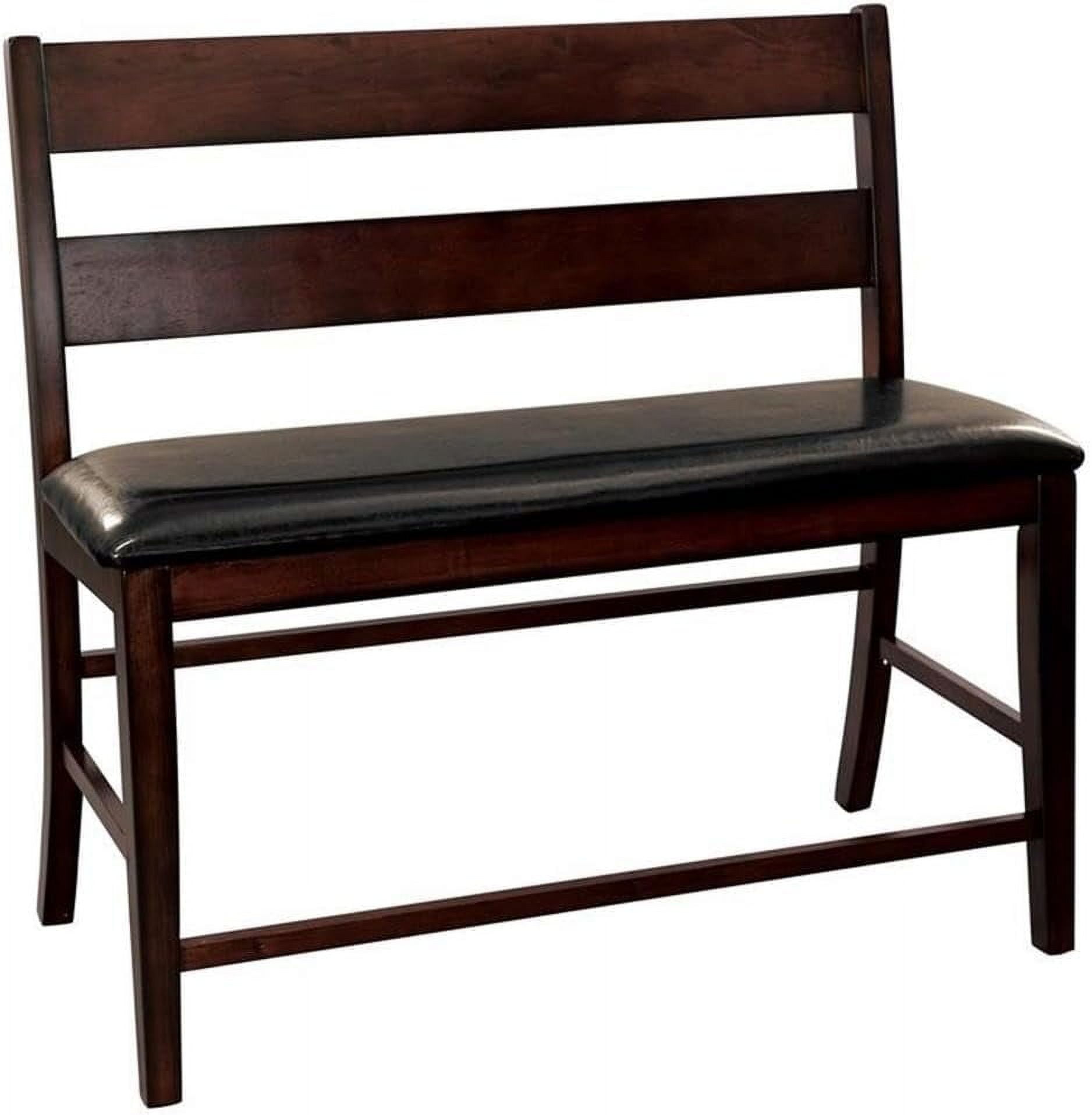 Lexicon Mantello Wood Counter Height Dining with Back in Cherry, Red ...