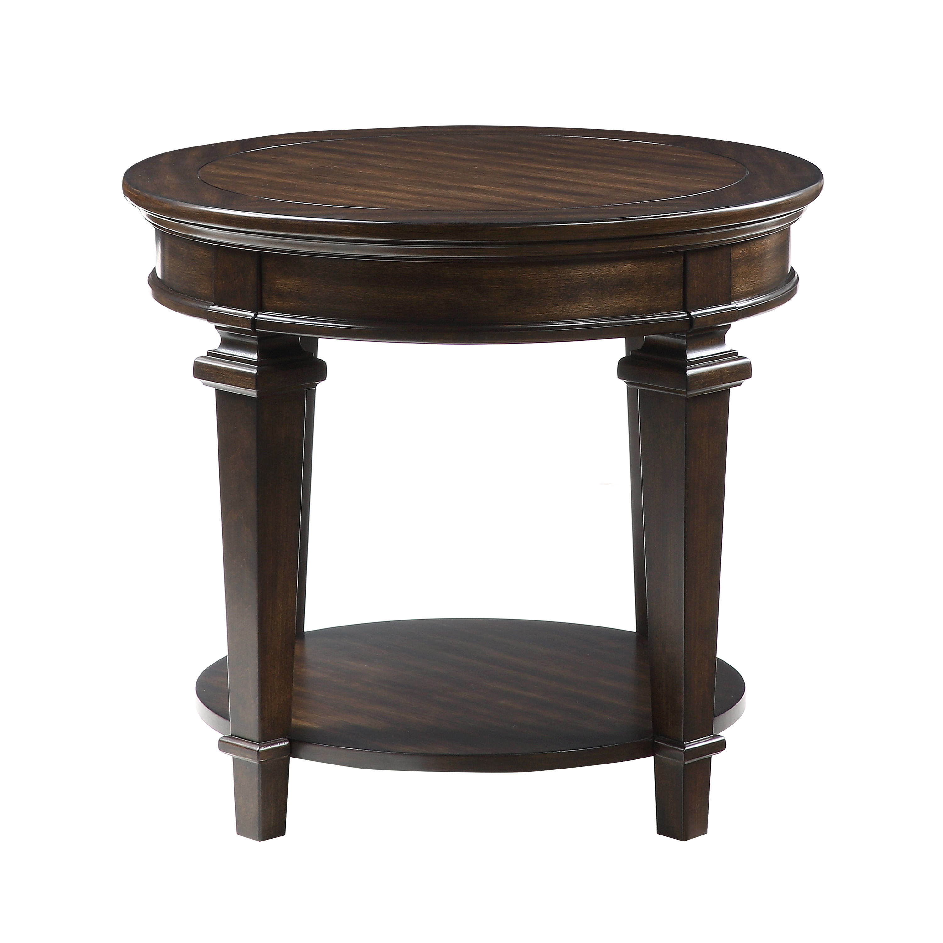 ACME Alysa Traditional Wooden End Table, Black, 18"W - Walmart.com
