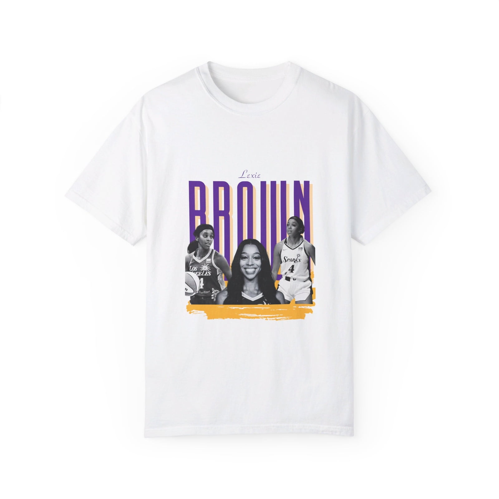 Lexie Brown Los Angeles Sparks WNBA Unisex T-Shirt - Walmart.com