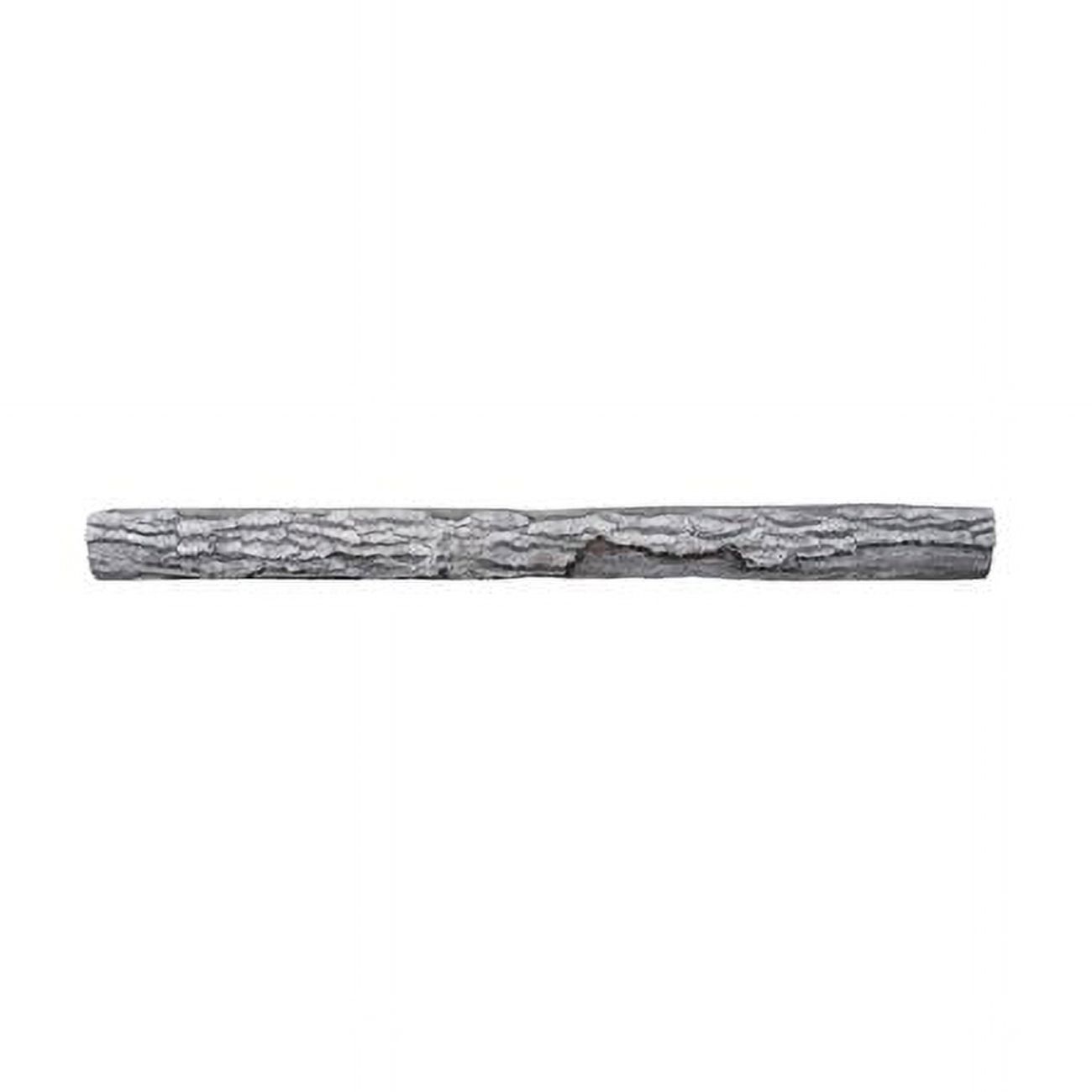 Lexington Hearth 5 ft. Half-Round Sleeper Fireplace Mantel, Weathered ...