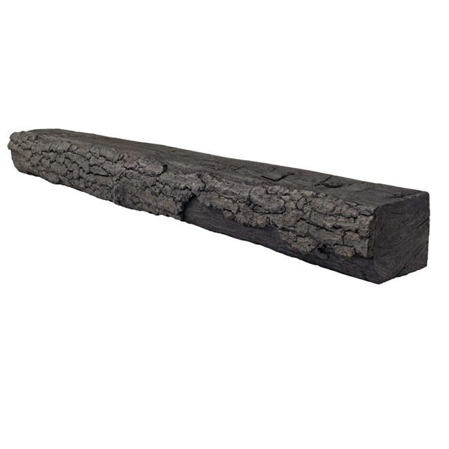 Lexington Hearth HR-6-LH-EC 6 ft. Half-Round Sleeper Fireplace Mantel ...