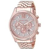 Lexington Rose Gold-Tone Chronograph Men's Watch, MK8580 - Walmart.com