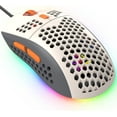 LexonElec M8 LED Gaming Mouse,Ergonomic Ultra-Lightweight Honeycomb ...