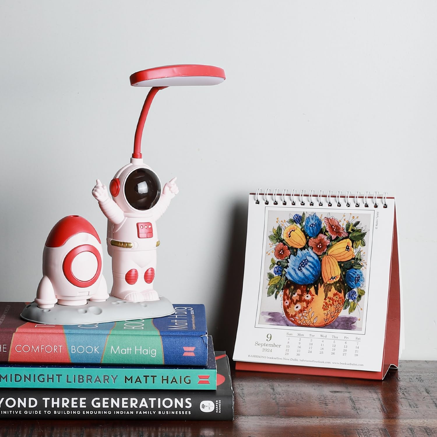 Lexton LED Study Table Lamp Astronaut Shaped for Kids 180 Degree ...