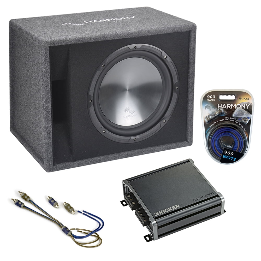 Lexus ES 350 07-17 Harmony Single 12" Loaded Sub Box Enclosure & CXA400 ...