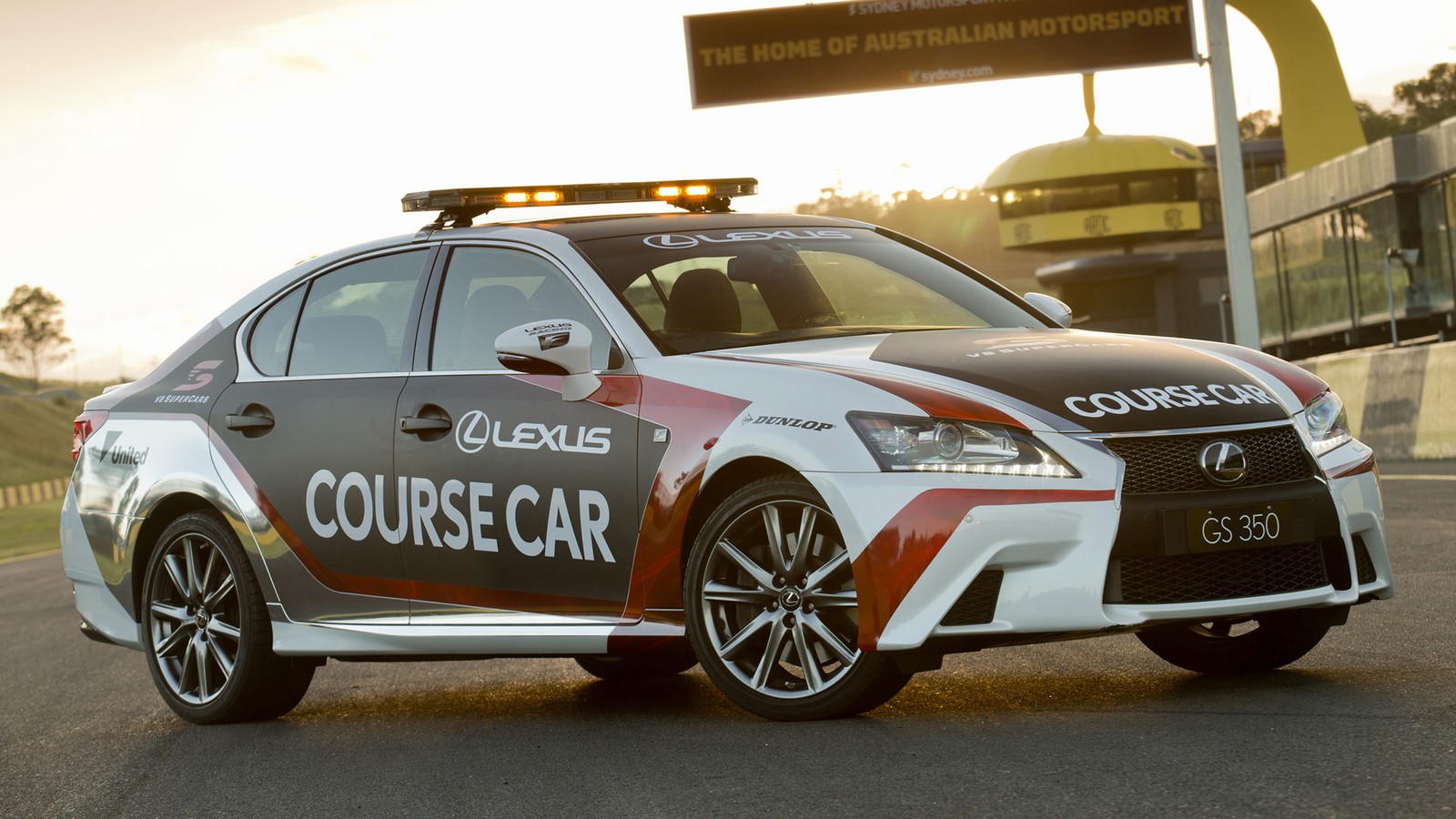 Lexus GS F Sport Supercars Course Car 300 - 20x30 Inch Glossy Laminated ...