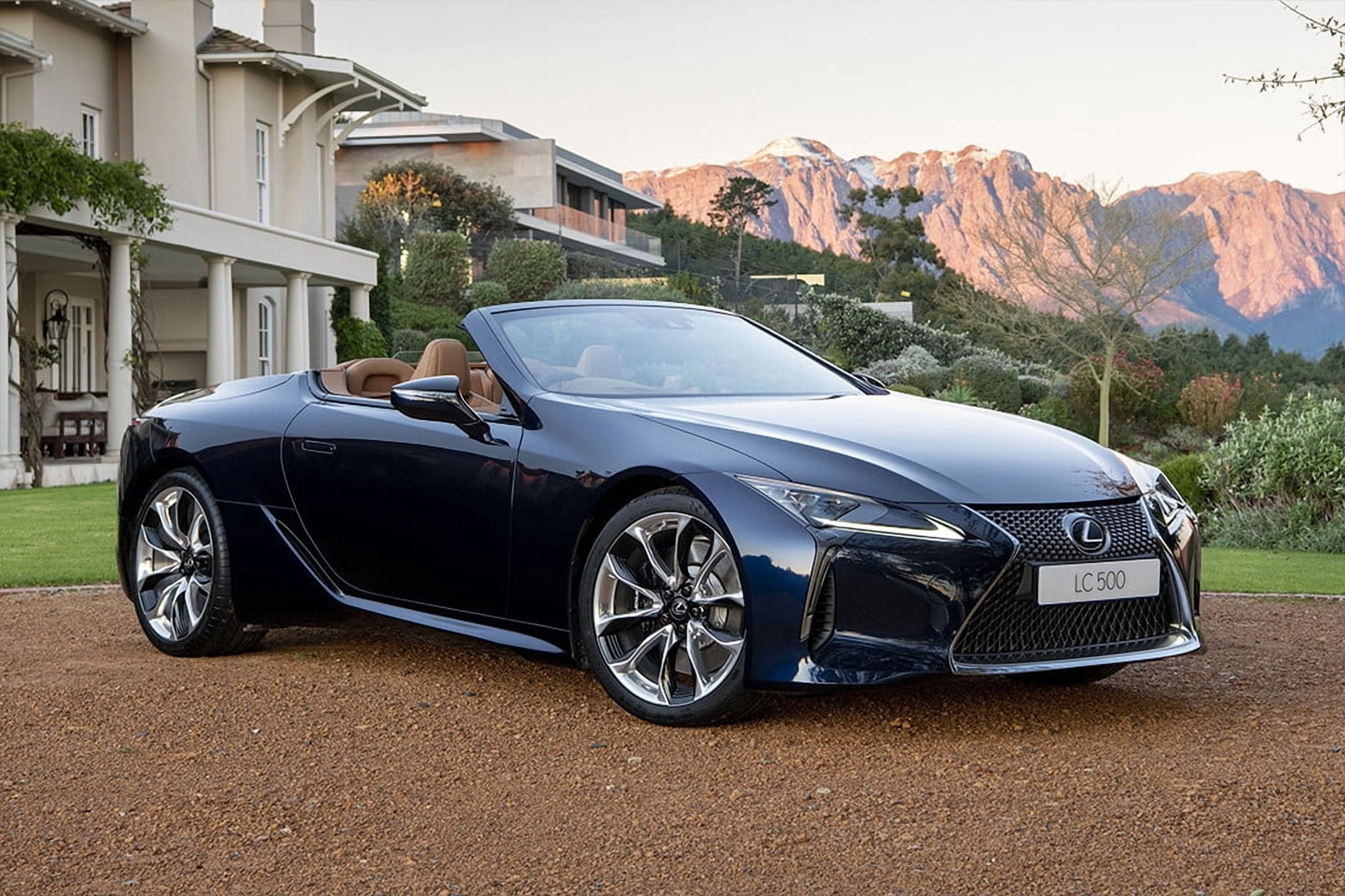 Lexus LC 500 Convertible Art Wall Decor - 24x36 Inch Laminated Poster ...
