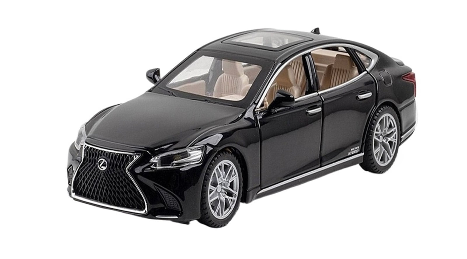 Lexus Ls500h Miniature Metal Car With Lights And Sound 1/32 - Walmart.com