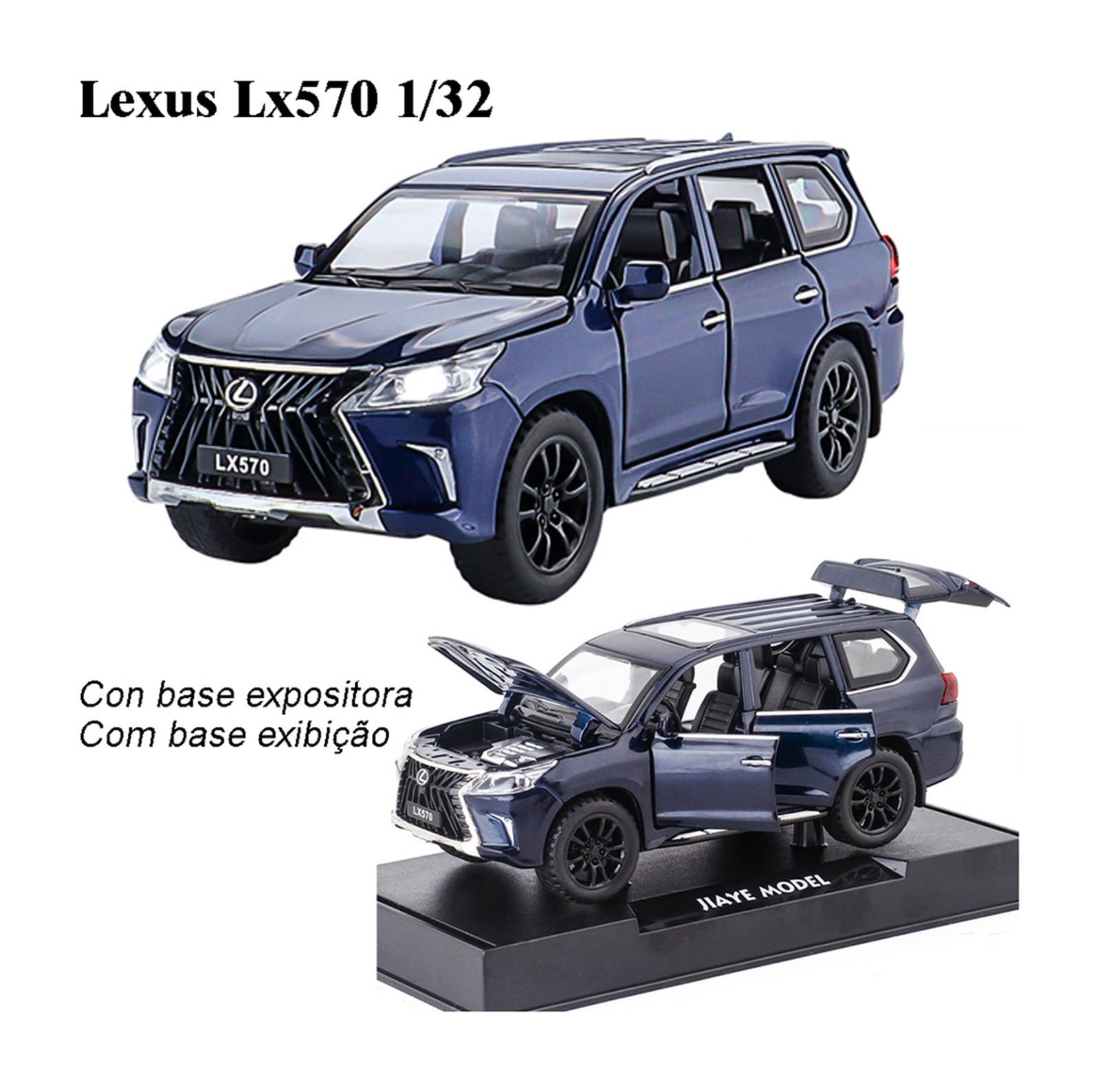 Lexus Lx570 Suv Miniature Metal Car With Display Base - Walmart.com
