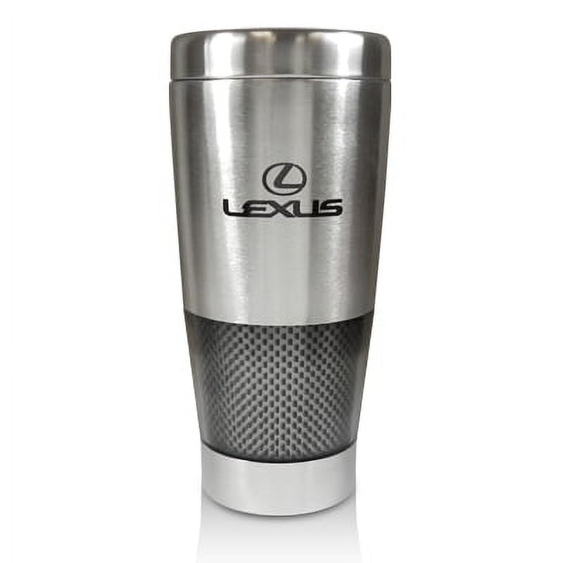 Lexus Stainless Steel Carbon Fiber Look Tumbler Mug - Walmart.com