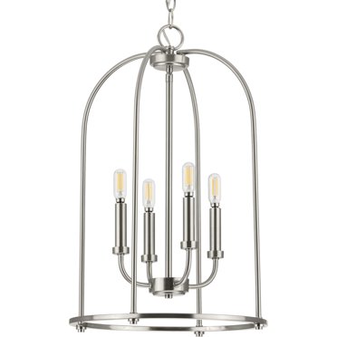Beloit 1 Light Matte Black Farmhouse Pendant Light with Clear Glass ...