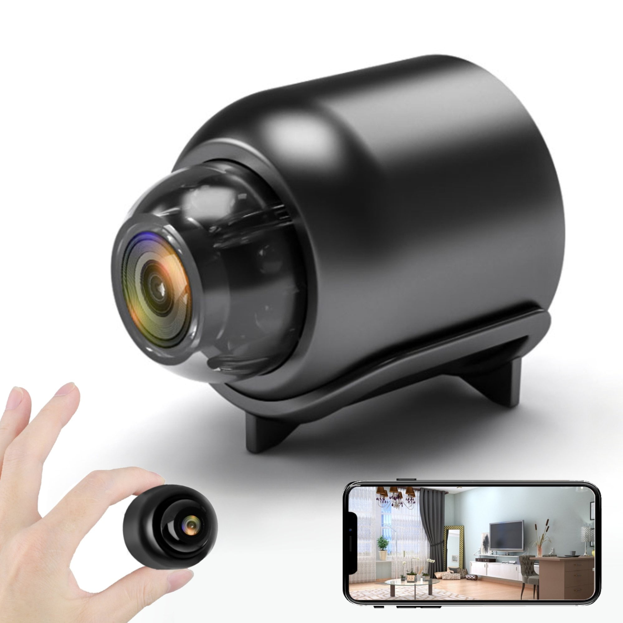 Leyeet 2024 HD 1080p WiFi Camera, Noise Reduction, Motion Detection ...