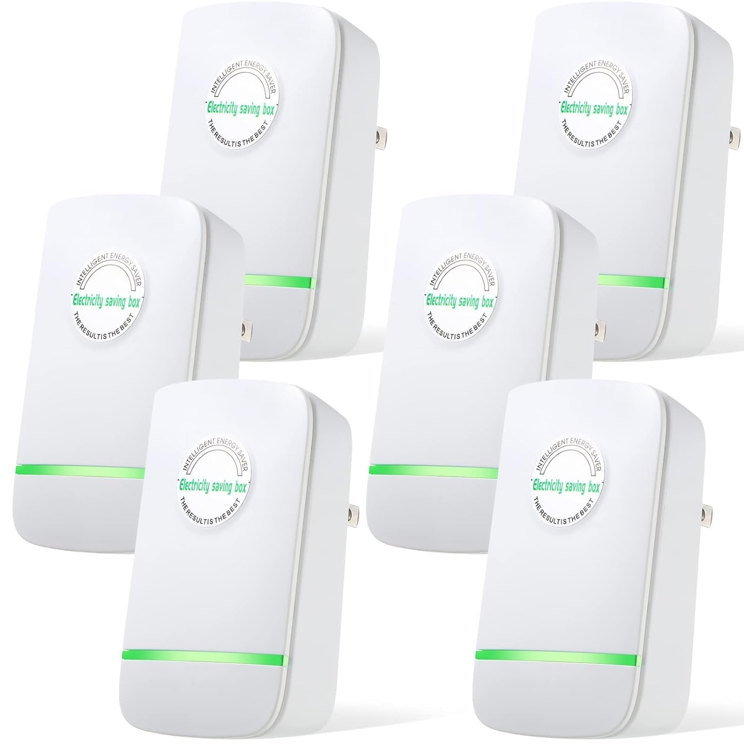 Leyeet 6 Pcs Power Saver, Energy Saving Device, Power Saver Electricity ...