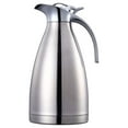 Leyeet 68 Oz Stainless Steel Coffee Thermal Carafe/Double Walled Vacuum Thermos Insulated / 12 ...