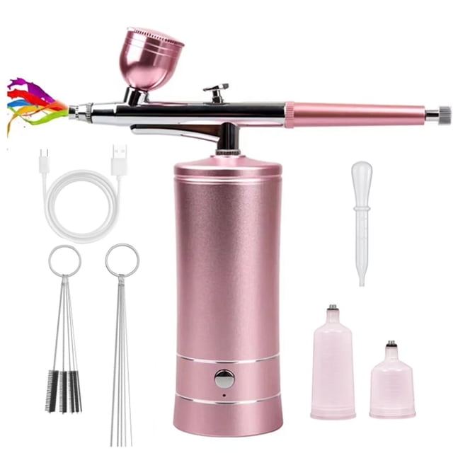 Leyeet Airbrush Kit with Compressor, 48PSI High-Pressure, Non-Clogging ...