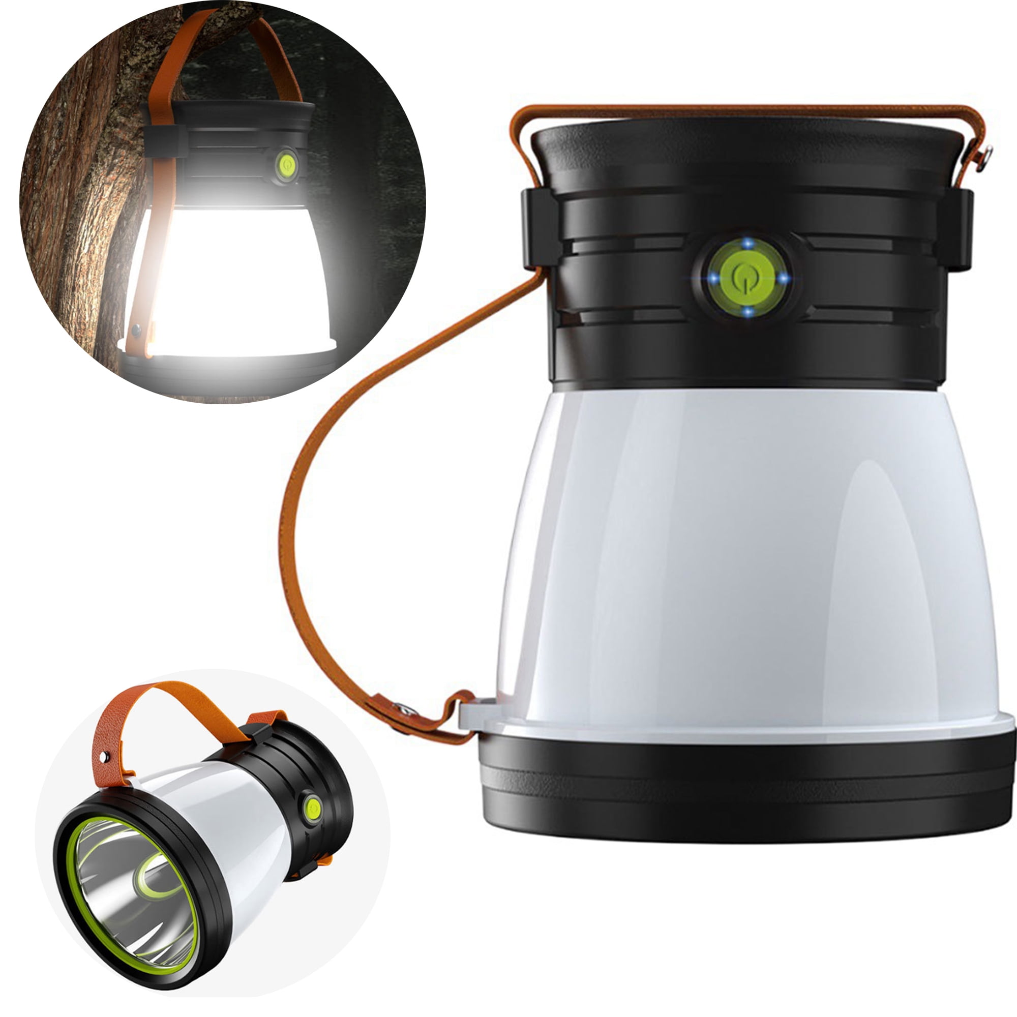Leyeet Camping Lantern, 2000 Lumen Camping Lights Battery Powered ...