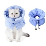 Leyeet Cat Recovery Collar, Soft Adjustable Cat Cone Alternative ...