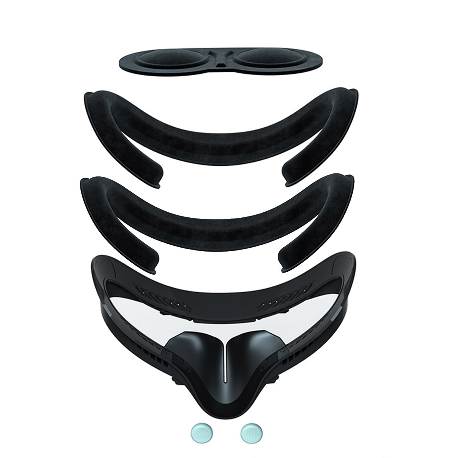 Leyeet VR Face Pad for Oculus Quest 2, Anti-Fog Breathable Facial ...