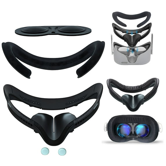 Leyeet VR Accessories for Oculus Quest 2, Anti-Fog Face Pad Set ...