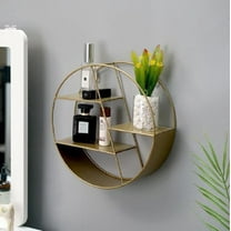 Free Shipping! Costway Hanging Storage Shelf Round Circular Wall ...
