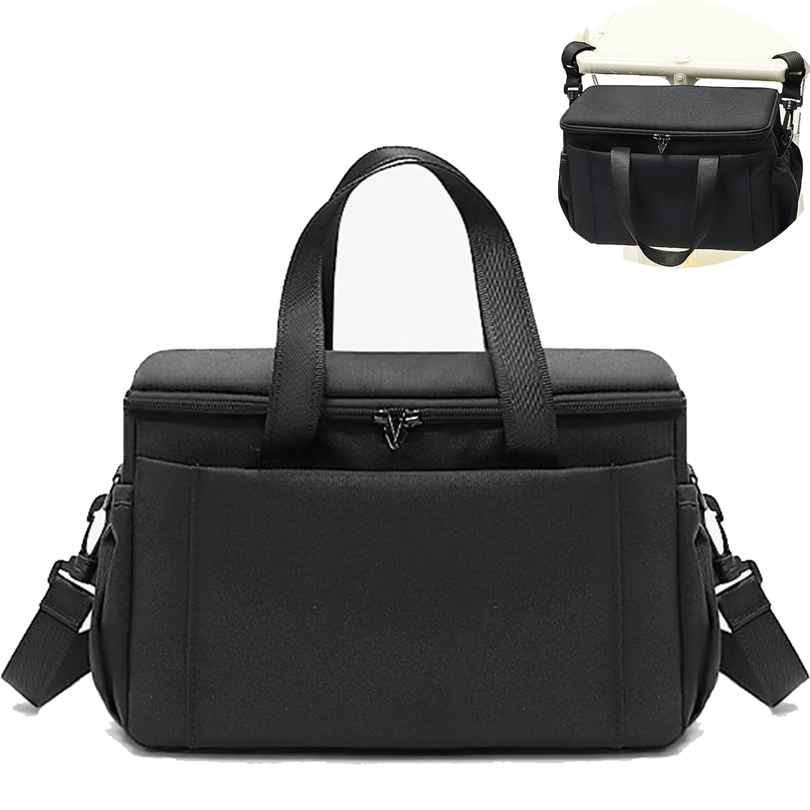 Leyeet Universal Stroller Organizer with Insulated Cup Holder ...