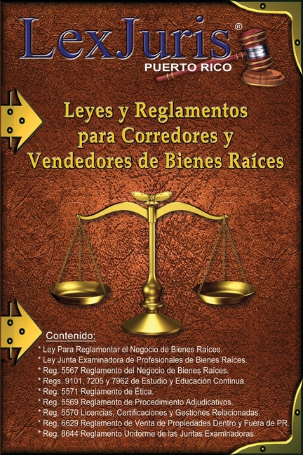 Leyes y Reglamentos para Corredores y Vendedores de Bienes Raíces. (Paperback) by Juan M Diaz ...
