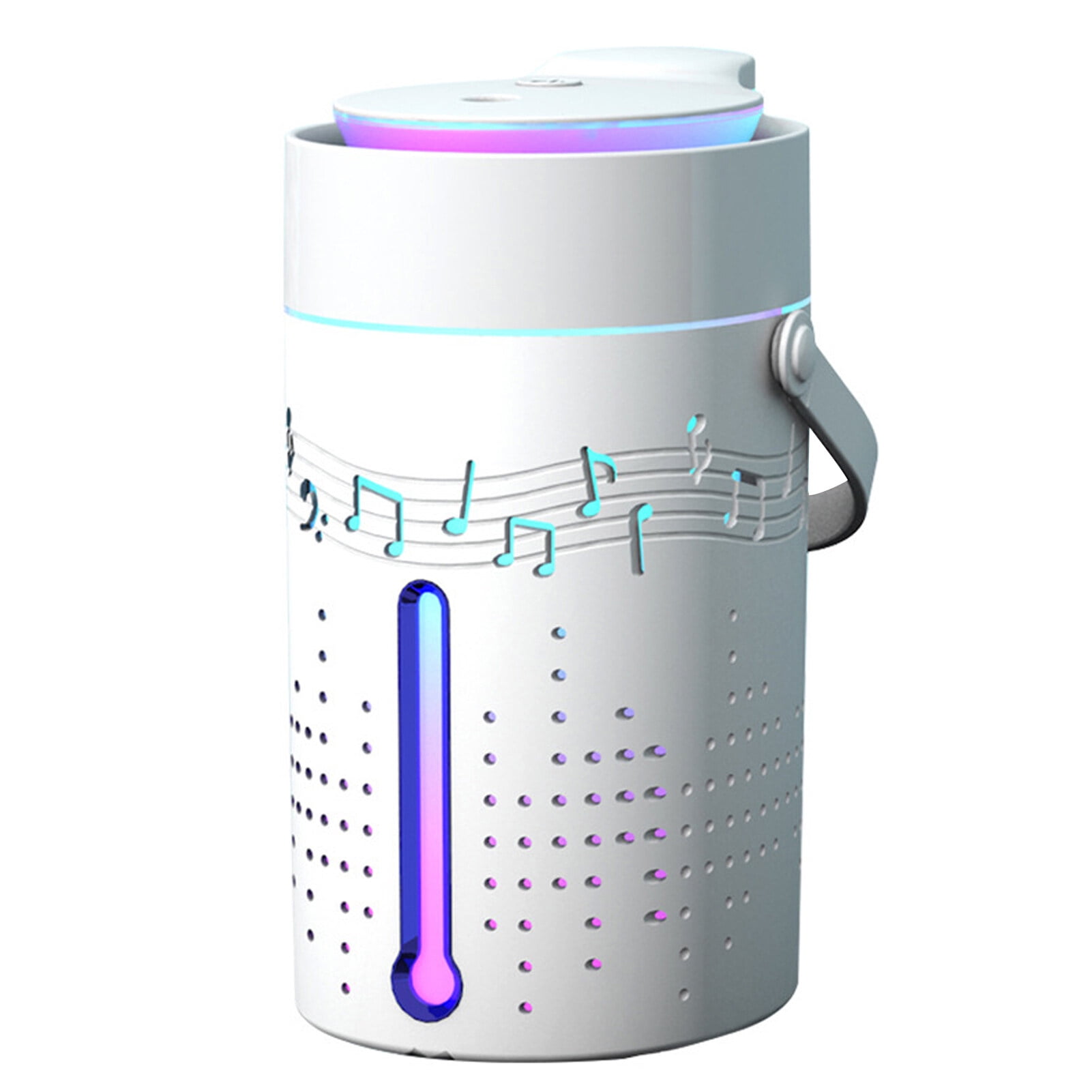 Leyfeng 1000mL Mist Humidifier Diffuser with Bluetooth Speaker Colorful ...