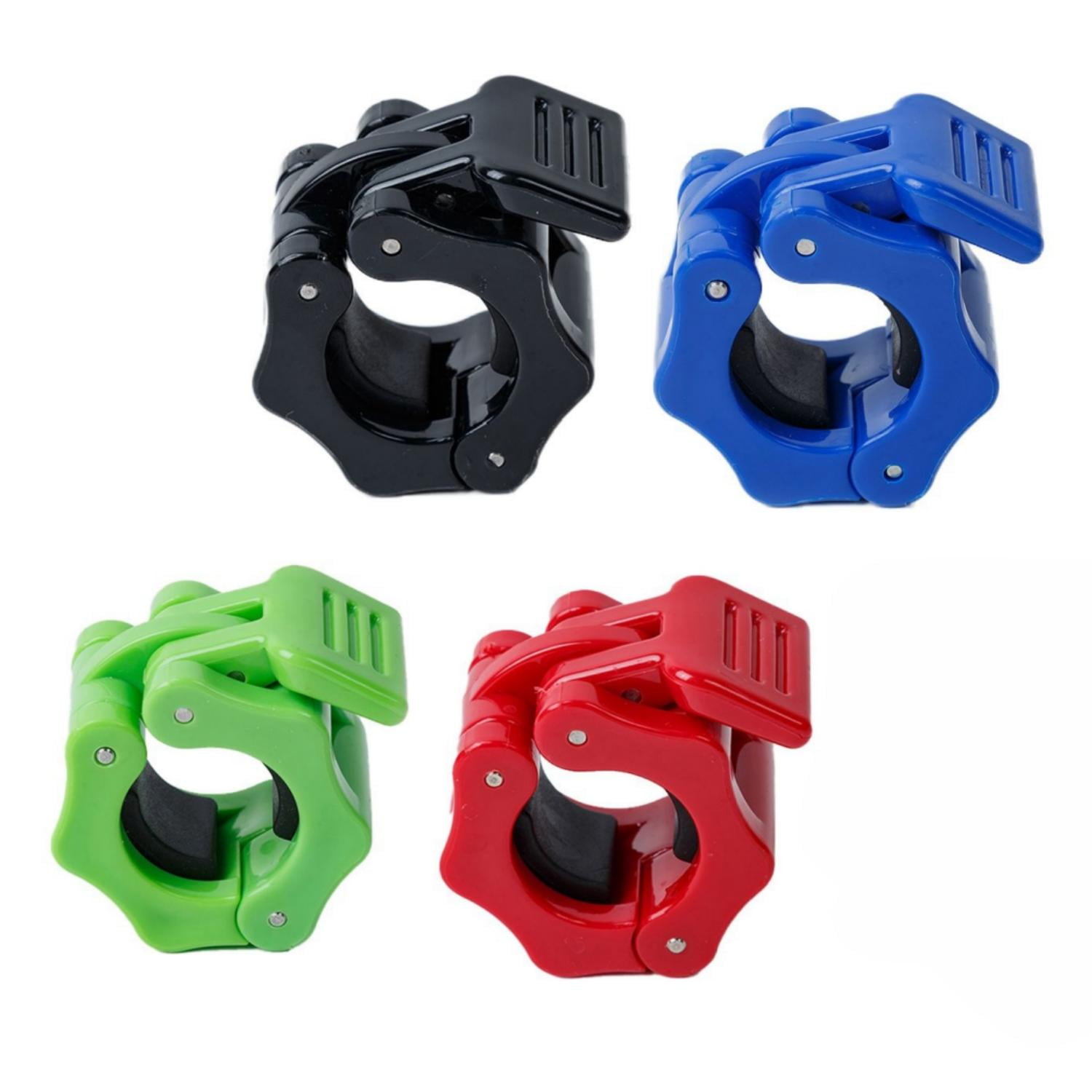 Leyfeng Barbell Clamps, Pair Of Barbell Clamps Quick Release Lock 1 ...