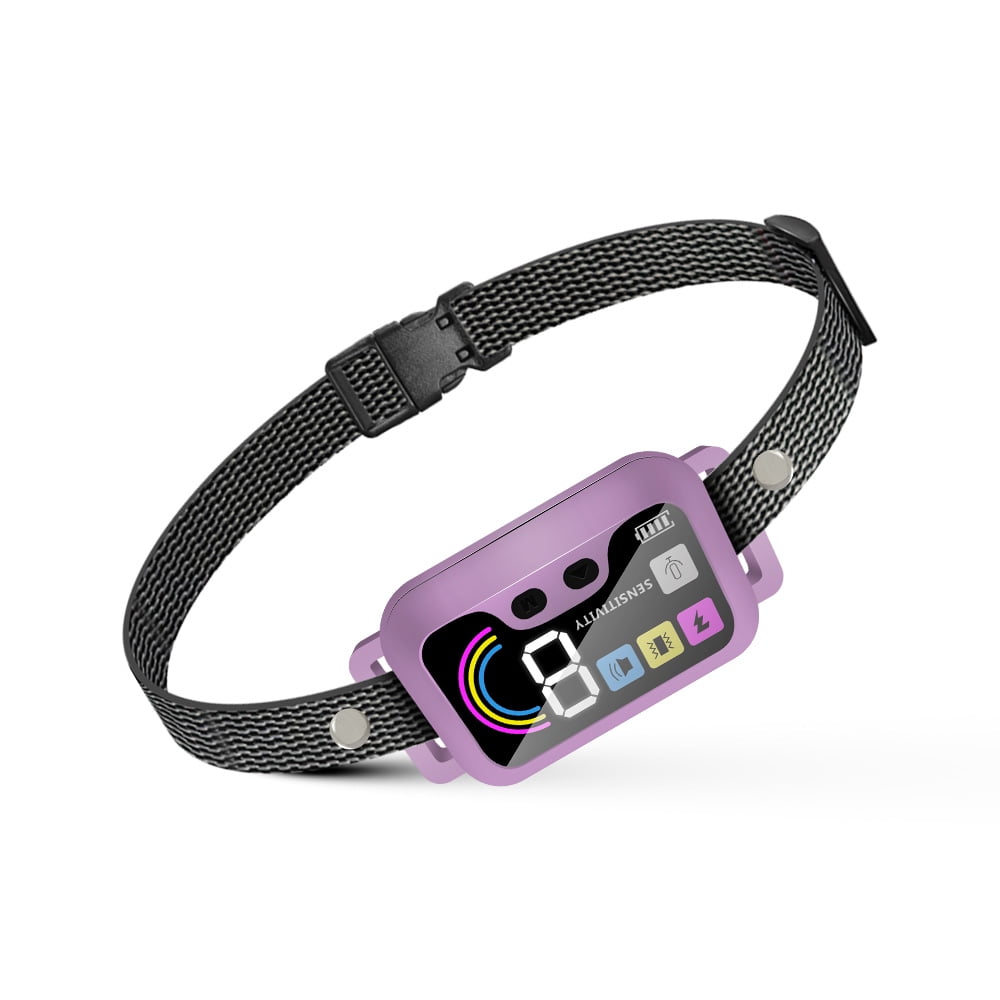 Leyfeng Bark Collar, Anti Bark Collar for Dogs, Smart Dog Trainer with ...