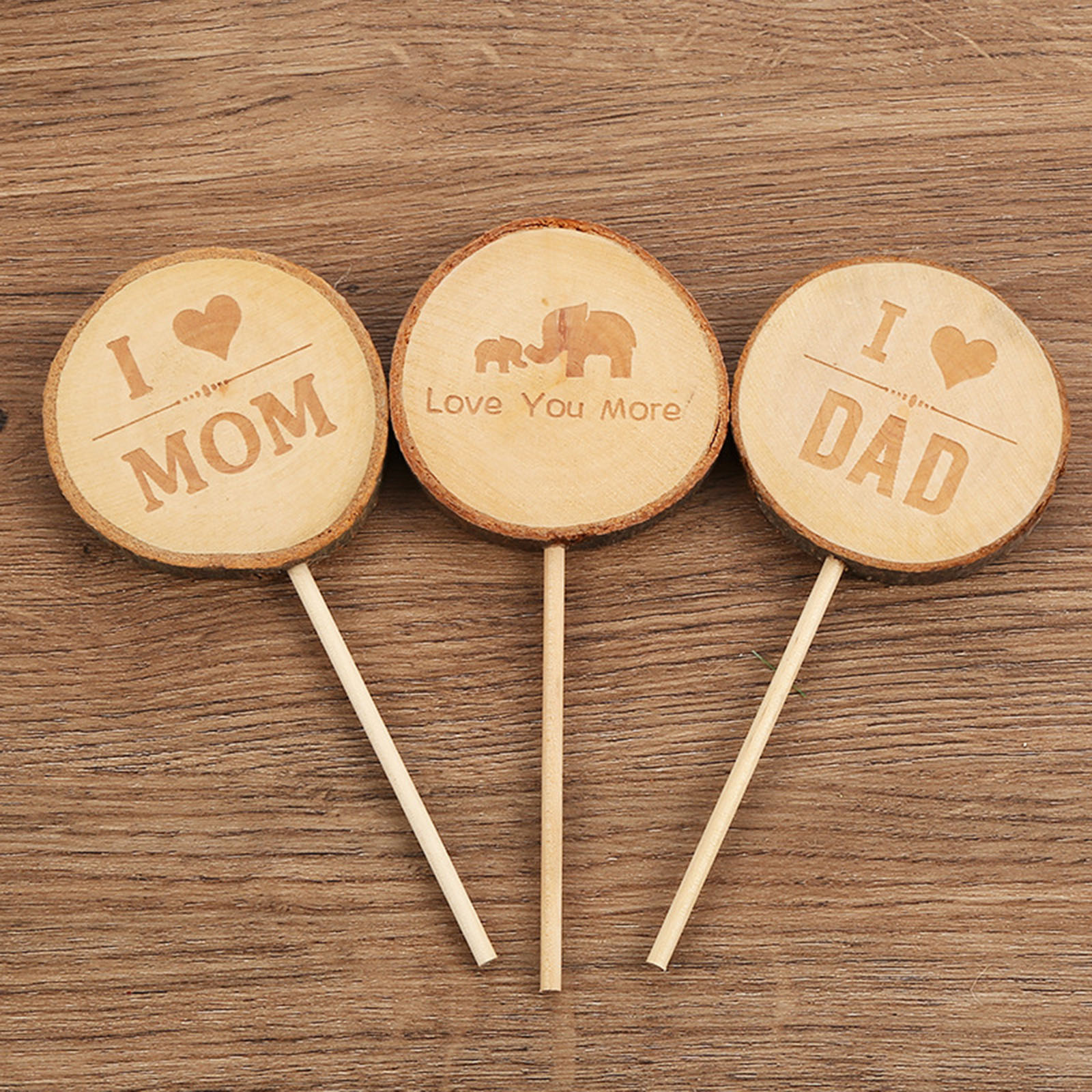 Leyfeng Cake Insert Card, Valentine'S Day Mother'S Day Cake Inserting ...