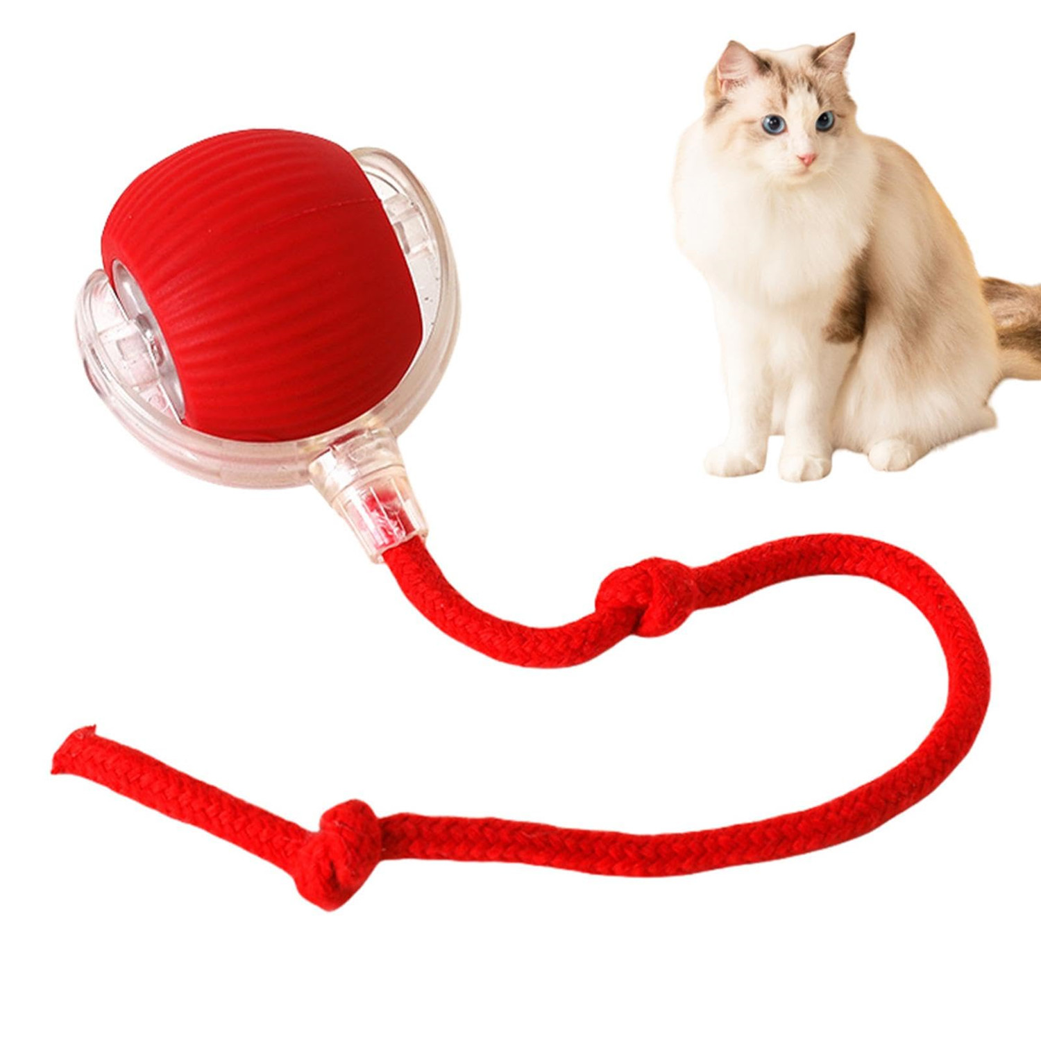 Leyfeng Cat Toys Balls, Automatic Cat Toy Balls, Motorized Interactive ...