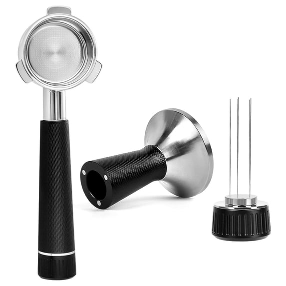 Leyfeng Coffee Tamper Set 2 In 1 53Mm Espresso Coffee Tamper with ...