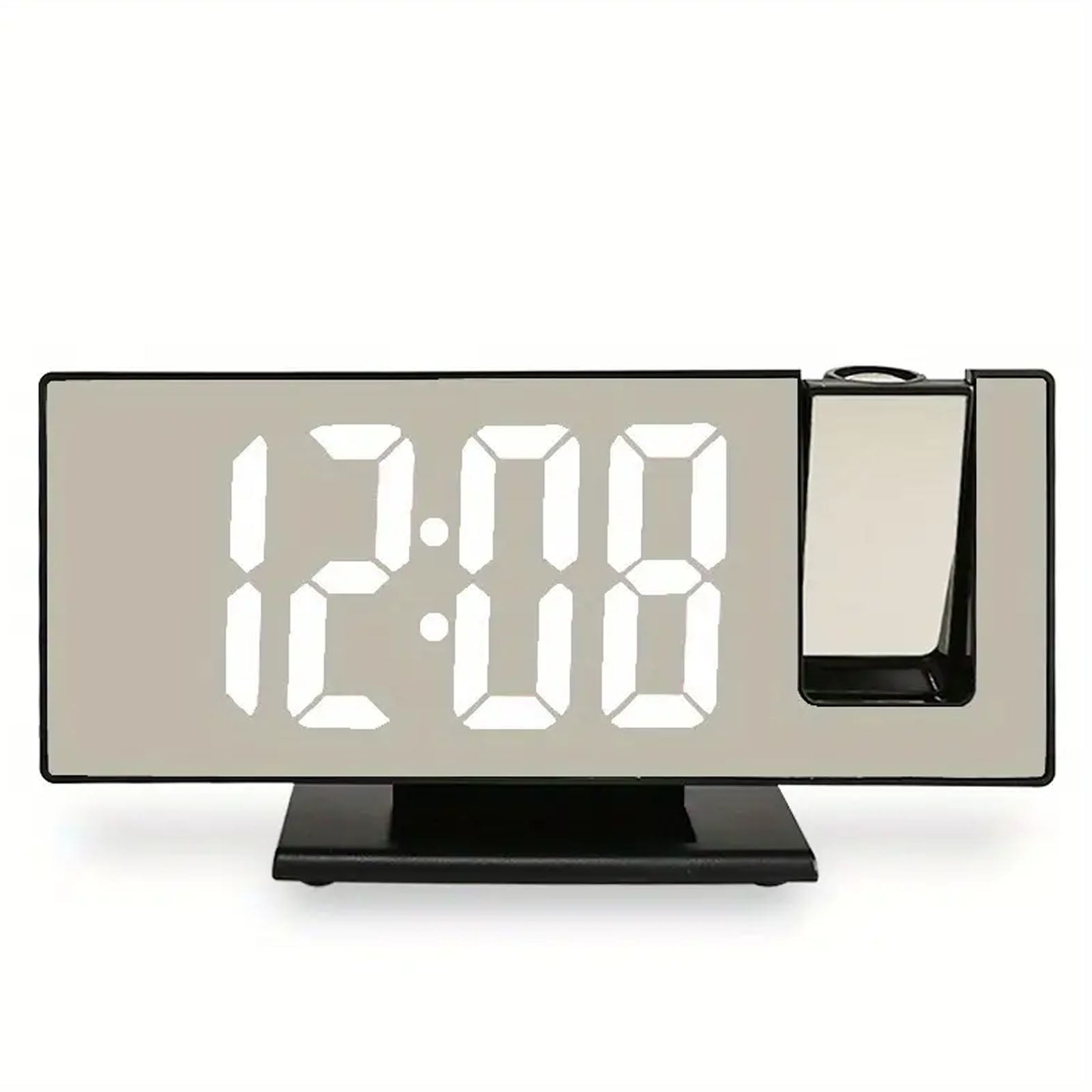 Leyfeng Digital Alarm Clock, Bedroom Alarm Clock with LED Screen, 12/24 ...