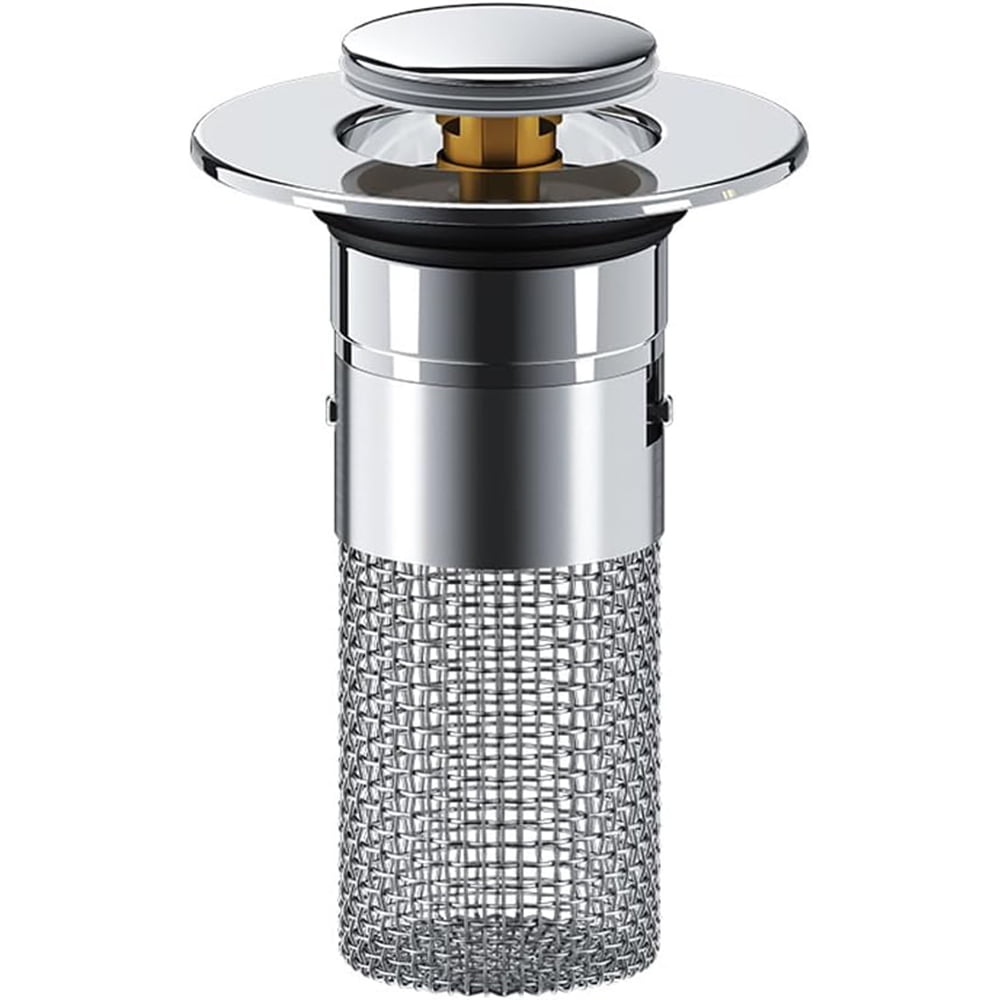 Leyfeng Drain Plug, Bathroom Sink Plug, Pop-Up Sink Drain Strainer Plug ...
