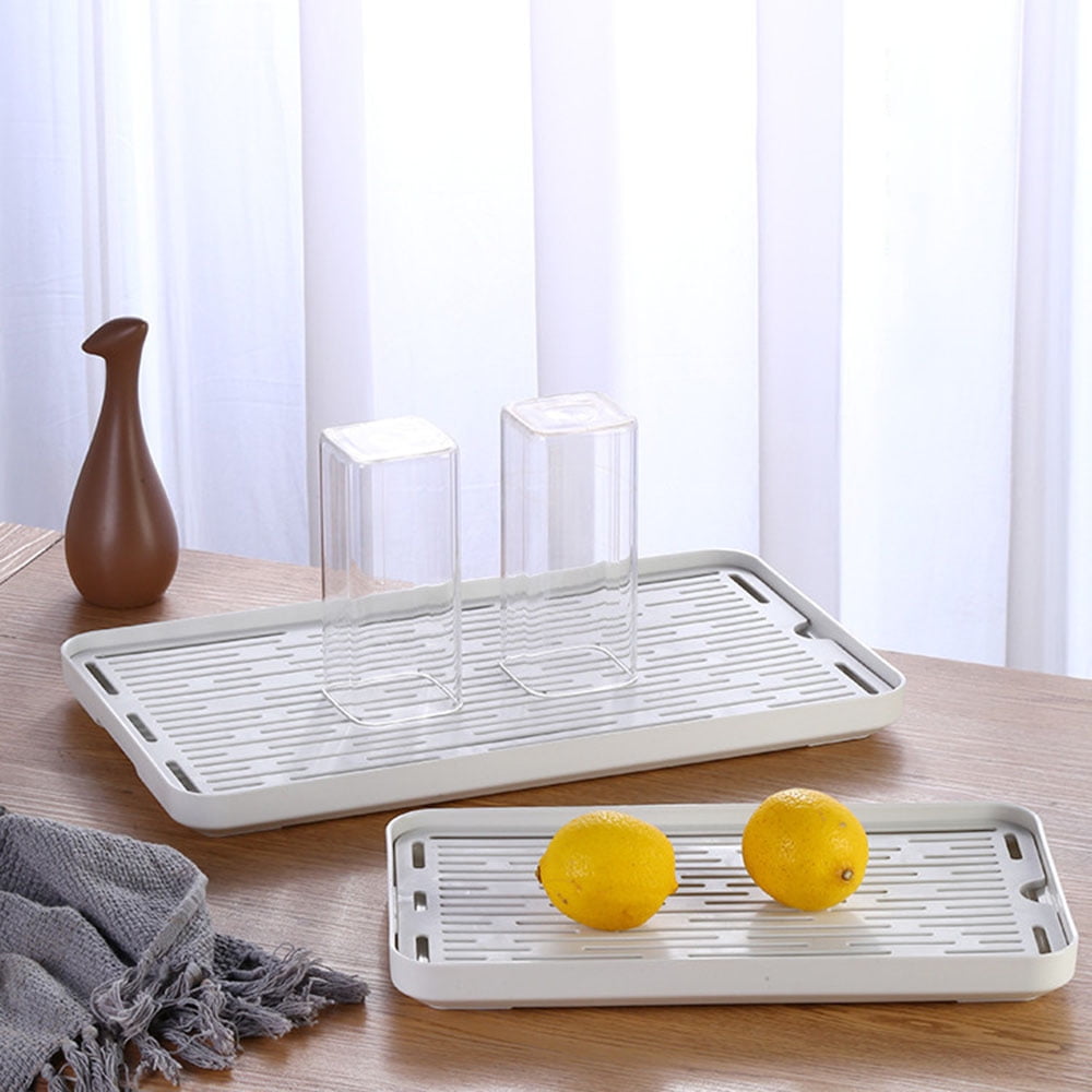Leyfeng Drain Tray, Drip Tray Drainer Mat, Plastic Kitchen Dish ...