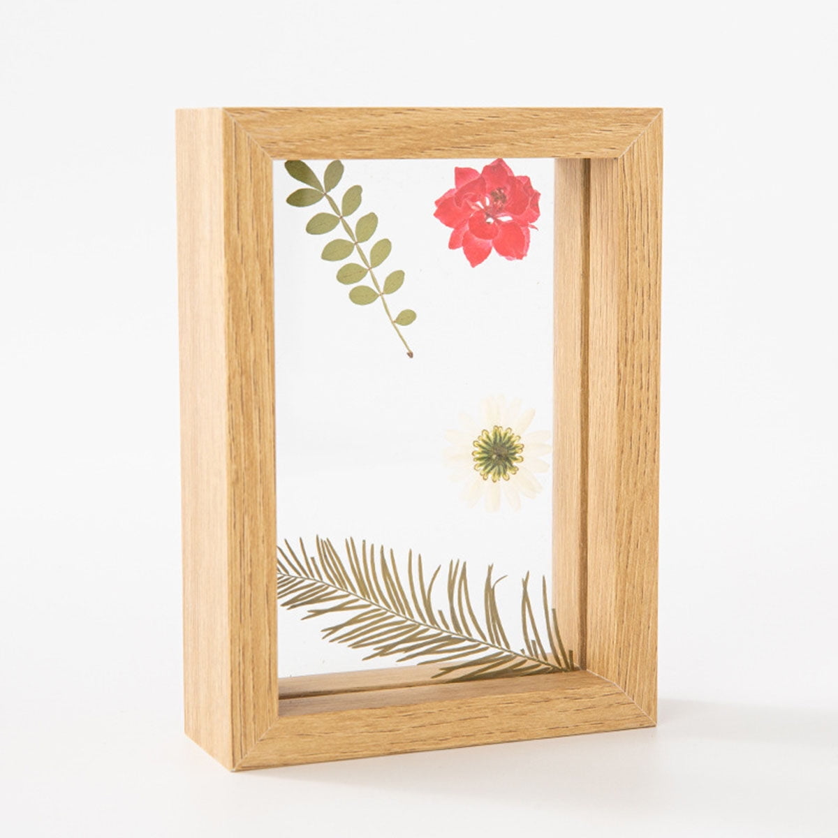 Leyfeng Dried flowers and leaves specimen frame wooden frame with real ...