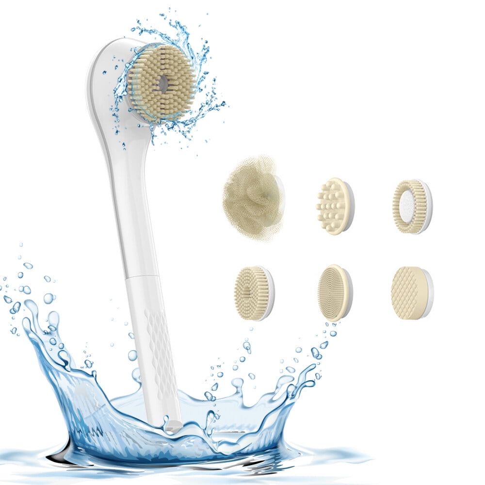 Leyfeng Electric Body Brush Back Scrubber for Shower Type-C ...