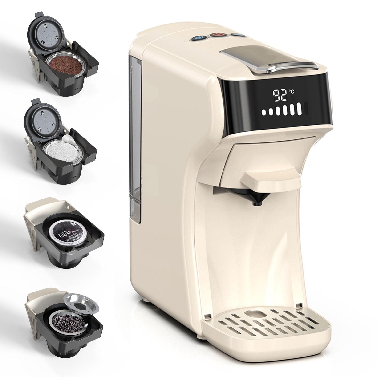 Leyfeng Electric Coffee Machine, 7 Water Volume Selectable, 92 ...