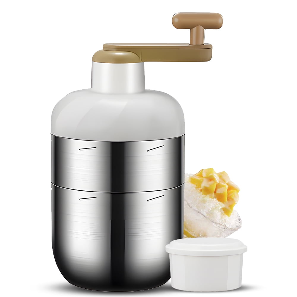 Leyfeng Ice Crusher, Hand Crank Operated Ice Crusher Snow Cone Machine ...