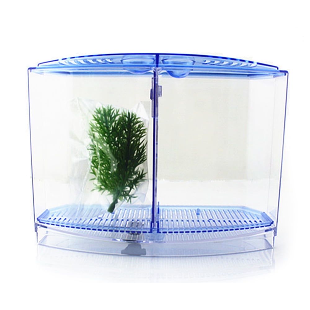 Leyfeng Mini Aquarium Kit, Betta Bowl Mini Aquarium Kit Fish Breeding ...